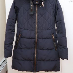Zara | Jackets & Coats | Zara Navy Blue Jacket | Poshmark